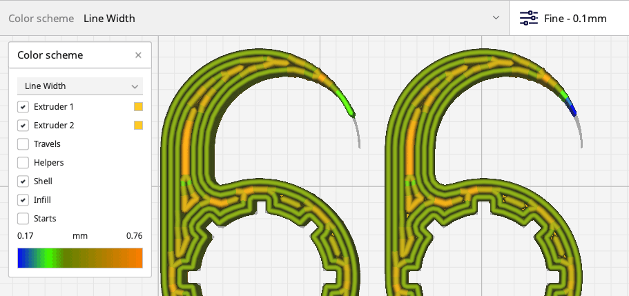 Cura 5 - New print settings
