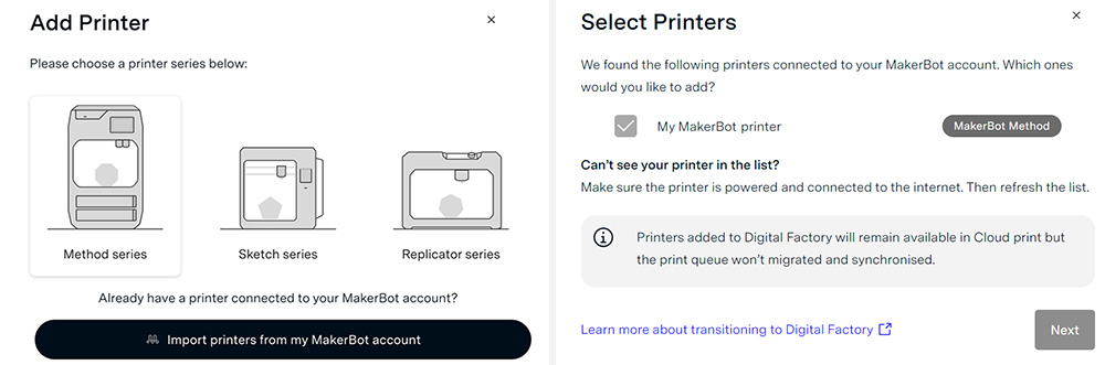 How to migrate to Digital Factory from CloudPrint