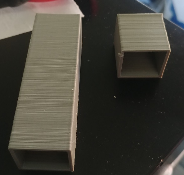 3. First test print for system calibration