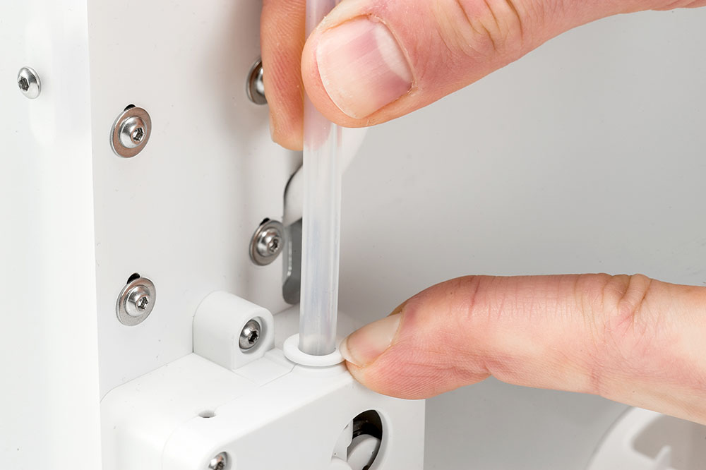 Check the Ultimaker 3 Bowden tubes