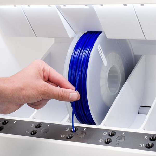 Load and unload materials in the Material Station