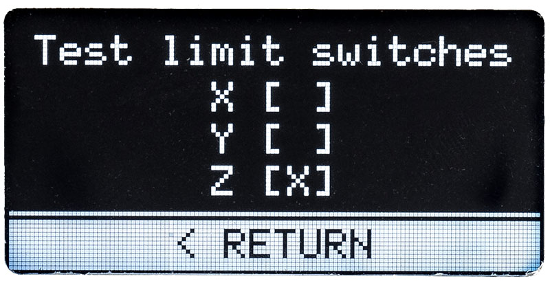 ER16 - The Z axis is stuck or the limit switch is broken