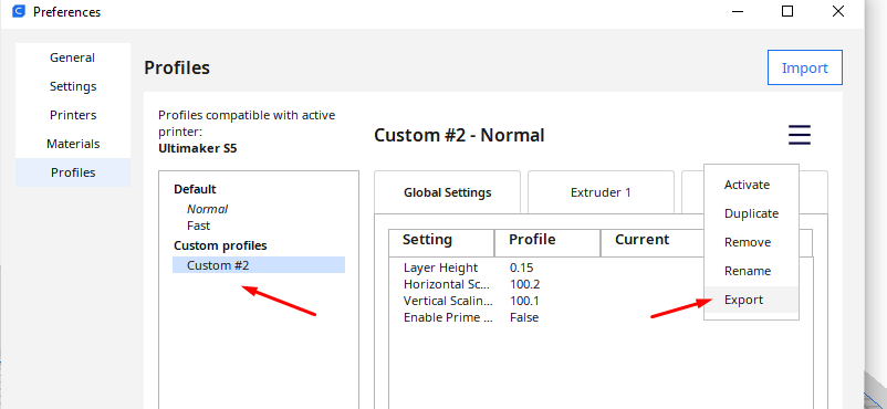 Advanced: inside print profile files