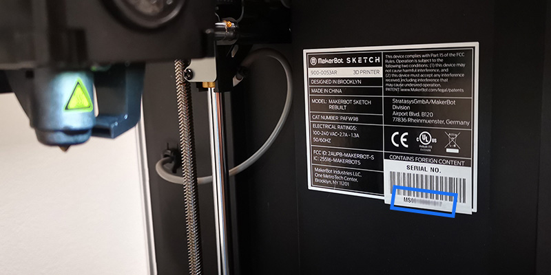 Where to find my printer serial number?