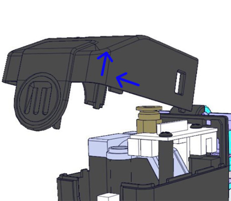 Sketch: Replacing the guide tube coupler