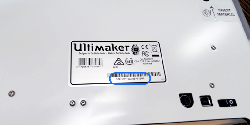 Where to find my printer serial number?