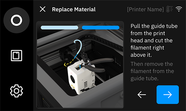 Sketch Sprint - Load and unload material